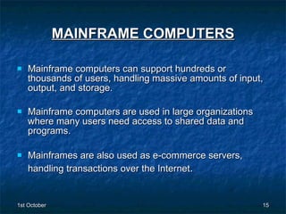 Computer Lecture 1 | PPT