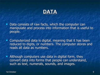 Computer Lecture 1 | PPT