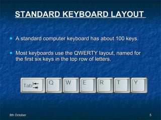 Computer Lecture 2 | PPT | Computer Peripherals | Computing