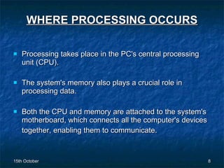 Computer Lecture 3 | PPT