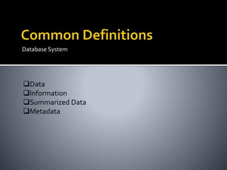 Computer lecture (1) m.nasir | PPTX | Databases | Computer Software and Applications
