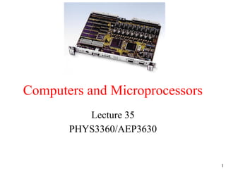 computer_lecture2.pdf what is computer and microprocessor | PPT