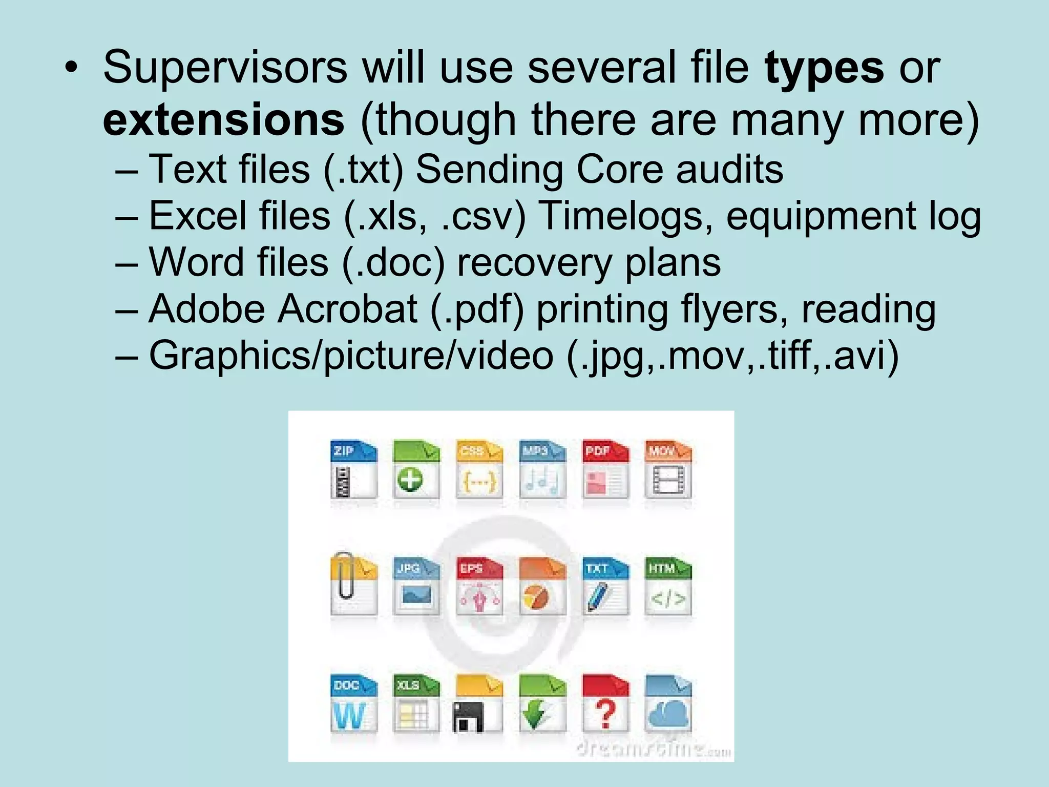 File & Folders @ UVM | PPT