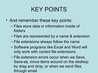 File & Folders @ UVM | PPT