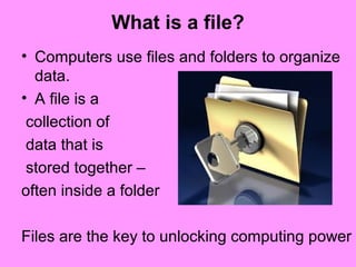 File & Folders @ UVM | PPT