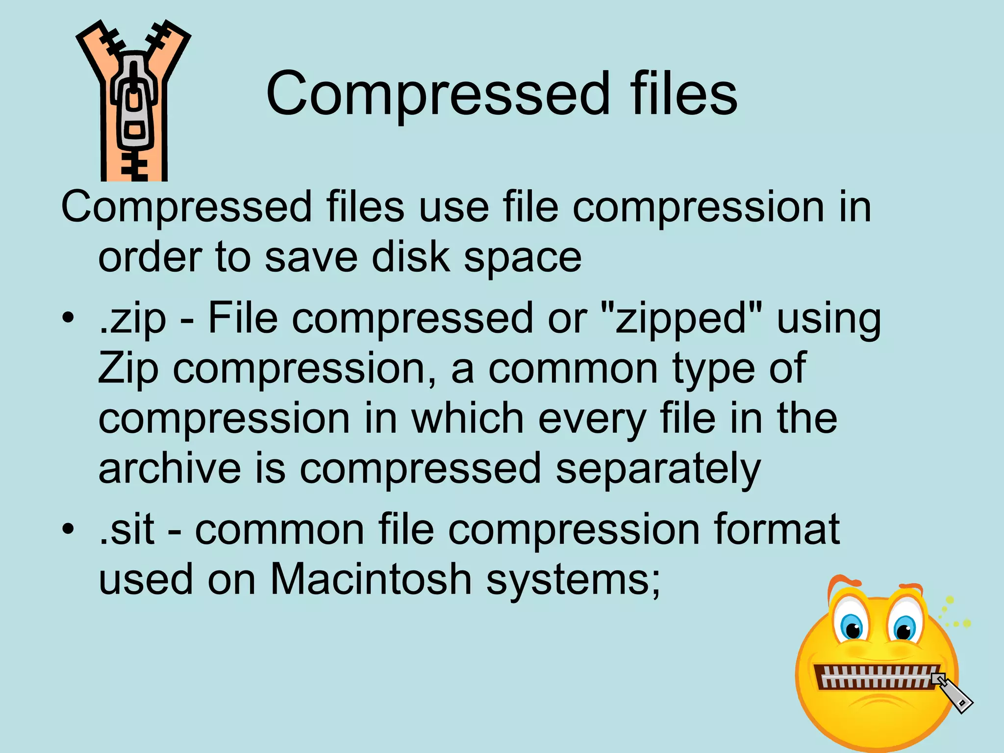 Computer lesson 7 files & folders | PPT
