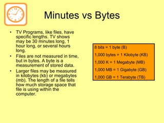 Computer lesson 7 files & folders | PPT