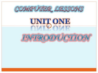 Computer lessons 2 | PPT