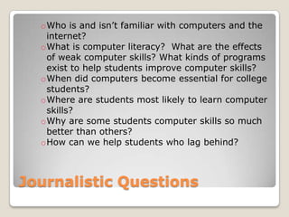 Computer Literacy | PPT