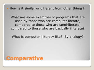 Computer Literacy | PPT