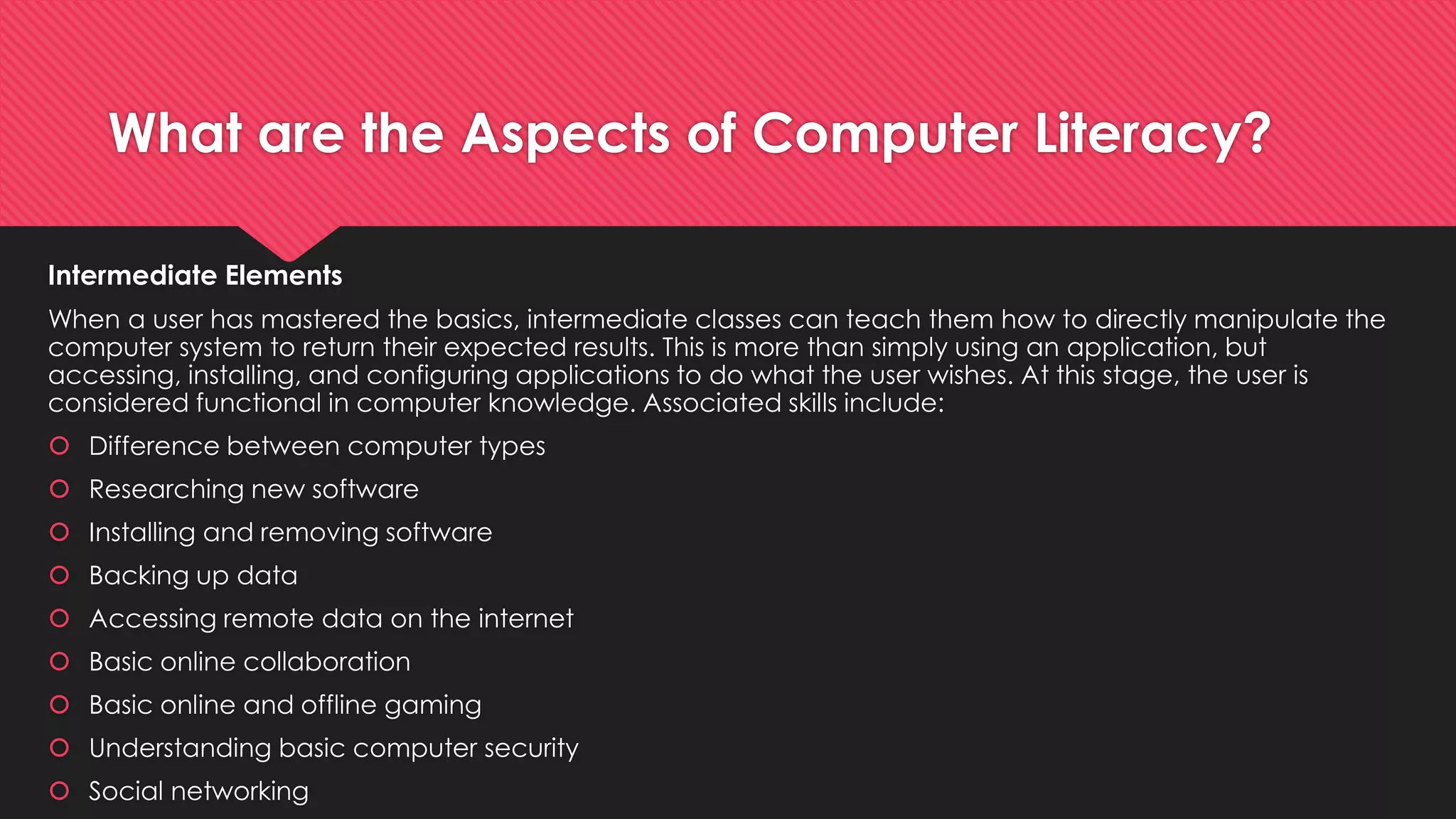 Computer literacy | PPTX