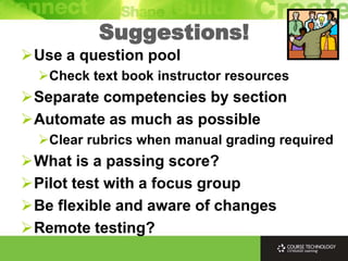 Computer Literacy Placement Exam Design And Assessment | PPTX
