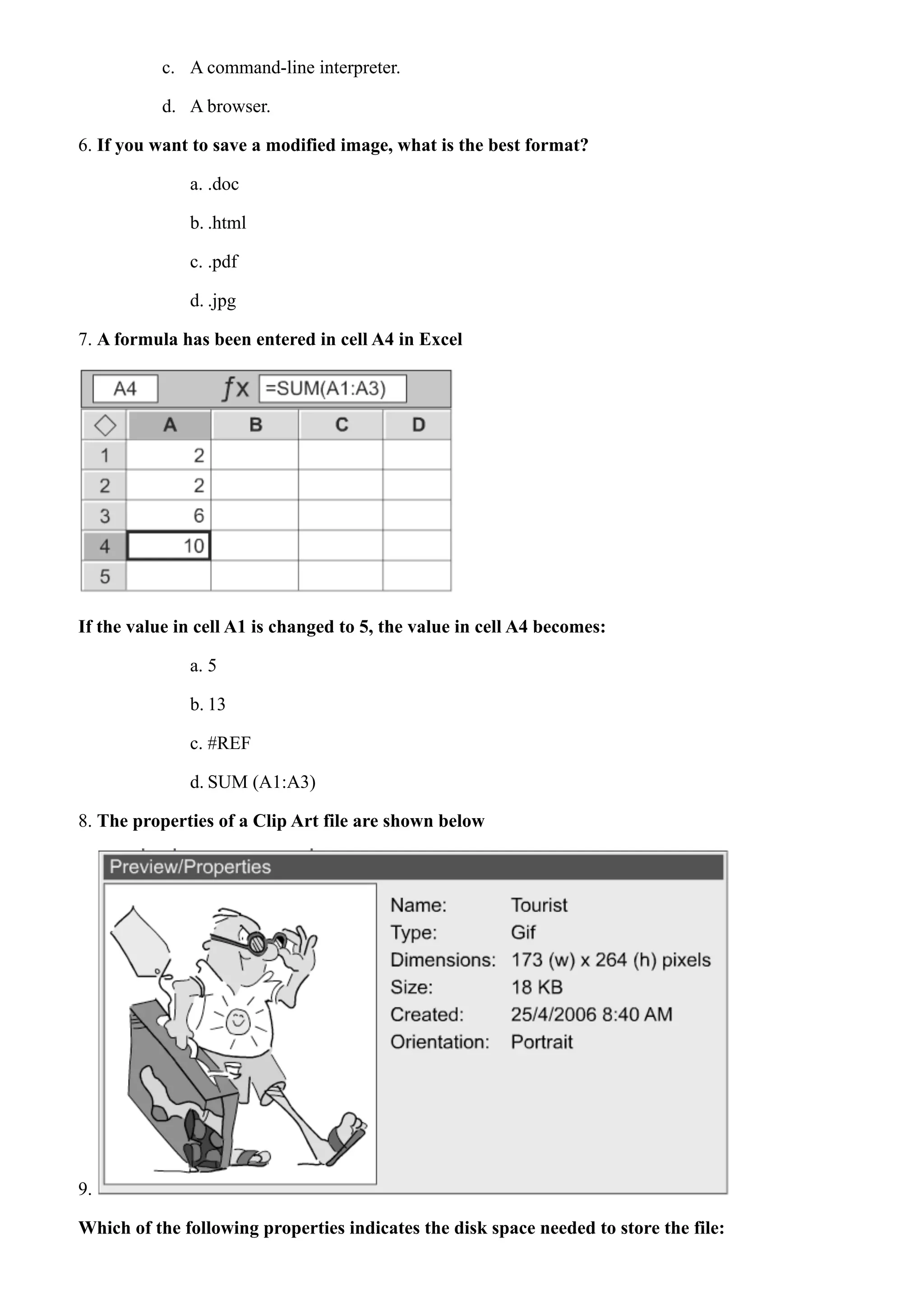 Computer literacy test | PDF