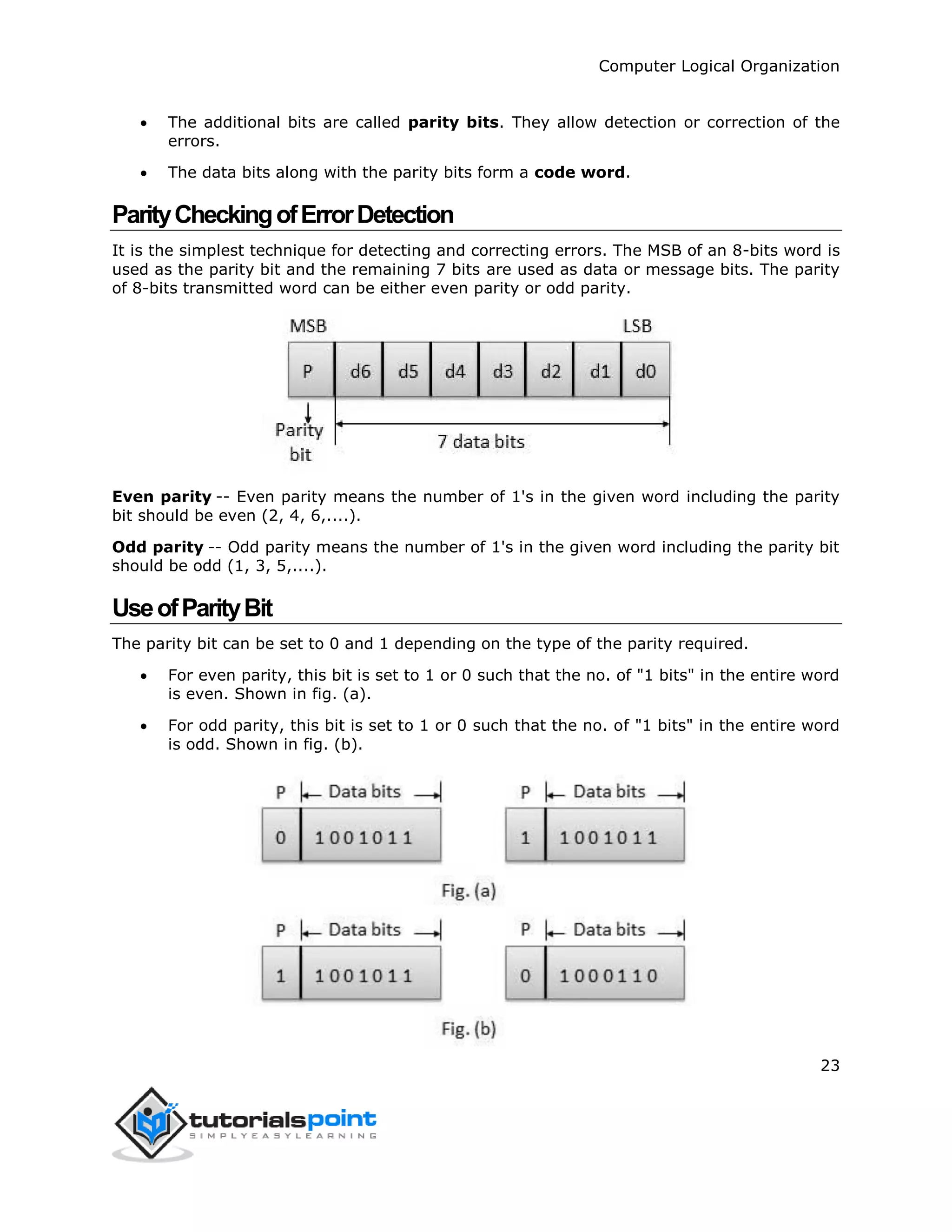 Computer logical organization_tutorial | PDF