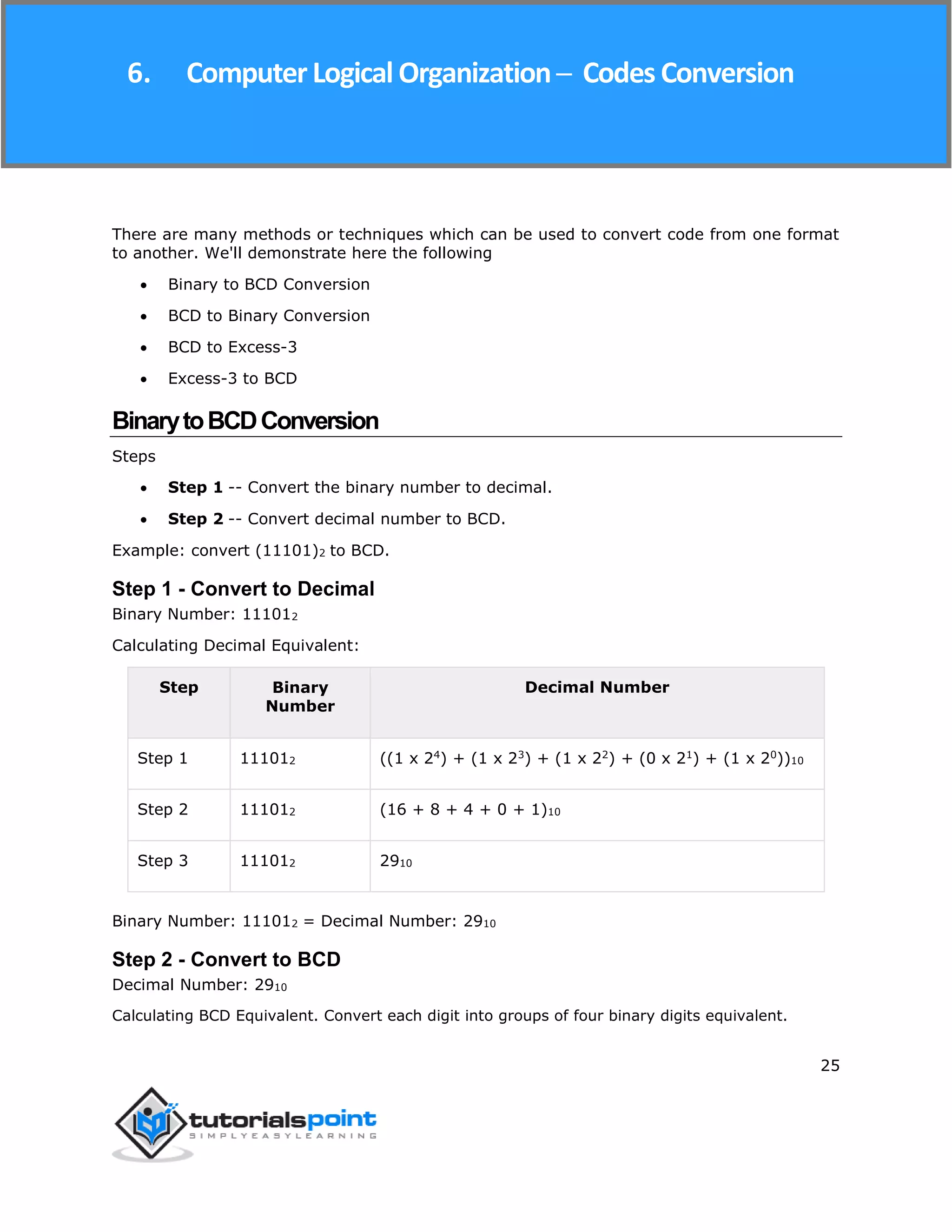 Computer logical organization_tutorial | PDF