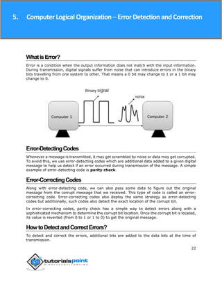 Computer logical organization_tutorial | PDF