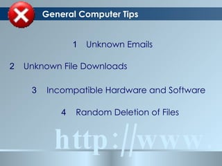 Computer maintenance | PPT | Internet for Beginners | Internet