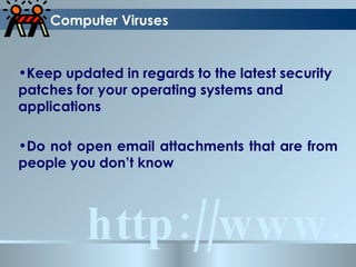 Computer maintenance | PPT | Internet for Beginners | Internet
