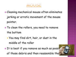 Computer maintenance | PPT | Free Download