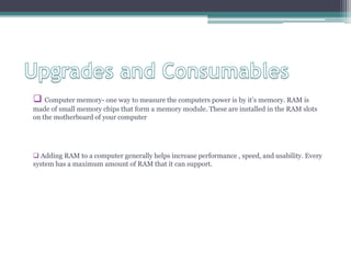 Computer maintenance lesson 4 | PPTX