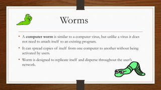 Computer Malware and its types | PPTX