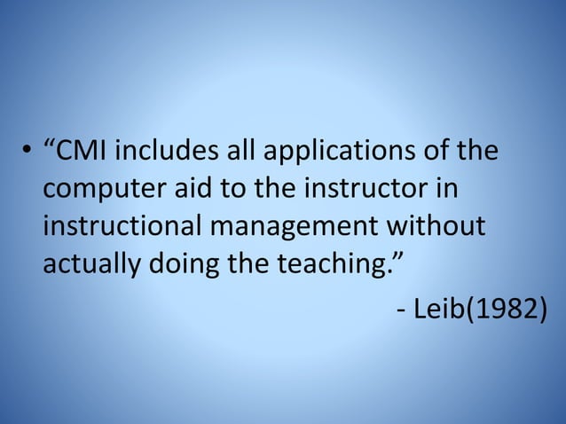 COMPUTER MANAGED INSTRUCTION (CMI).pptx