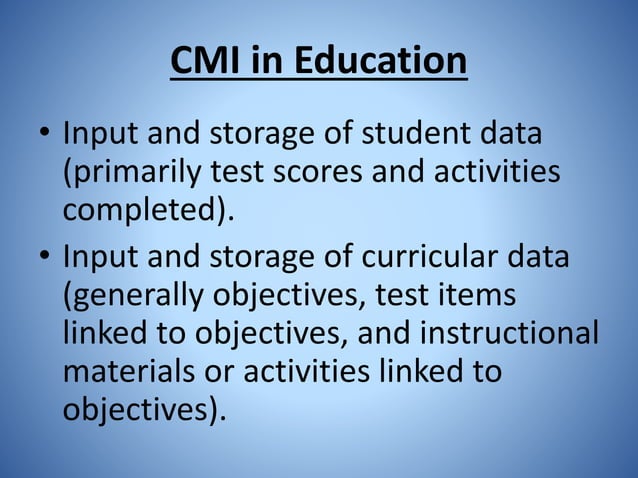 COMPUTER MANAGED INSTRUCTION (CMI).pptx