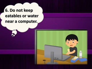 Computer Manners grade 1 & 2 ppt | PPTX
