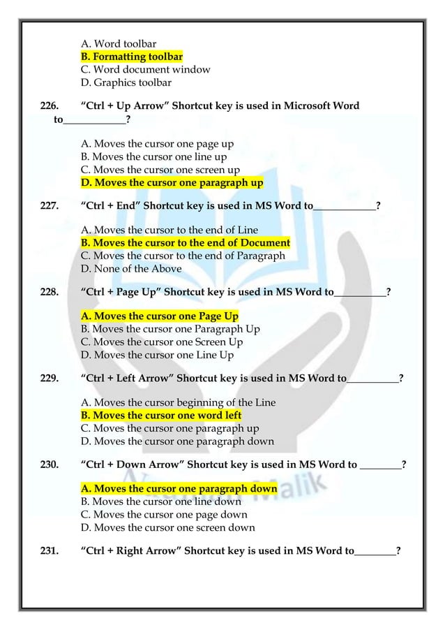 Computer Mcqs.pdf | Desktop Publishing | Computer Software and Applications