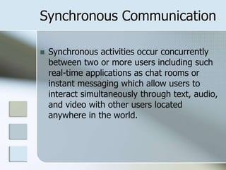 Computer mediated communication | PPT