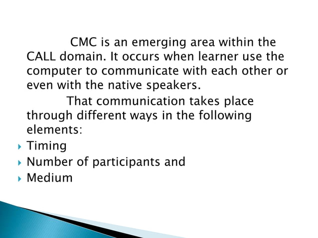 Computer mediated communication slide | PPTX | Web Conferencing ...