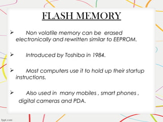 Computer memory | PPT
