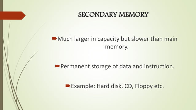 Computer Memory | PPTX