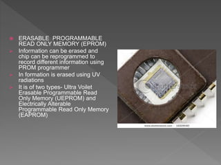Computer memory & Memory Storage Devices. | PPTX