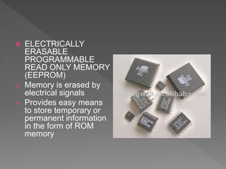Computer memory & Memory Storage Devices. | PPTX | Data Storage and ...