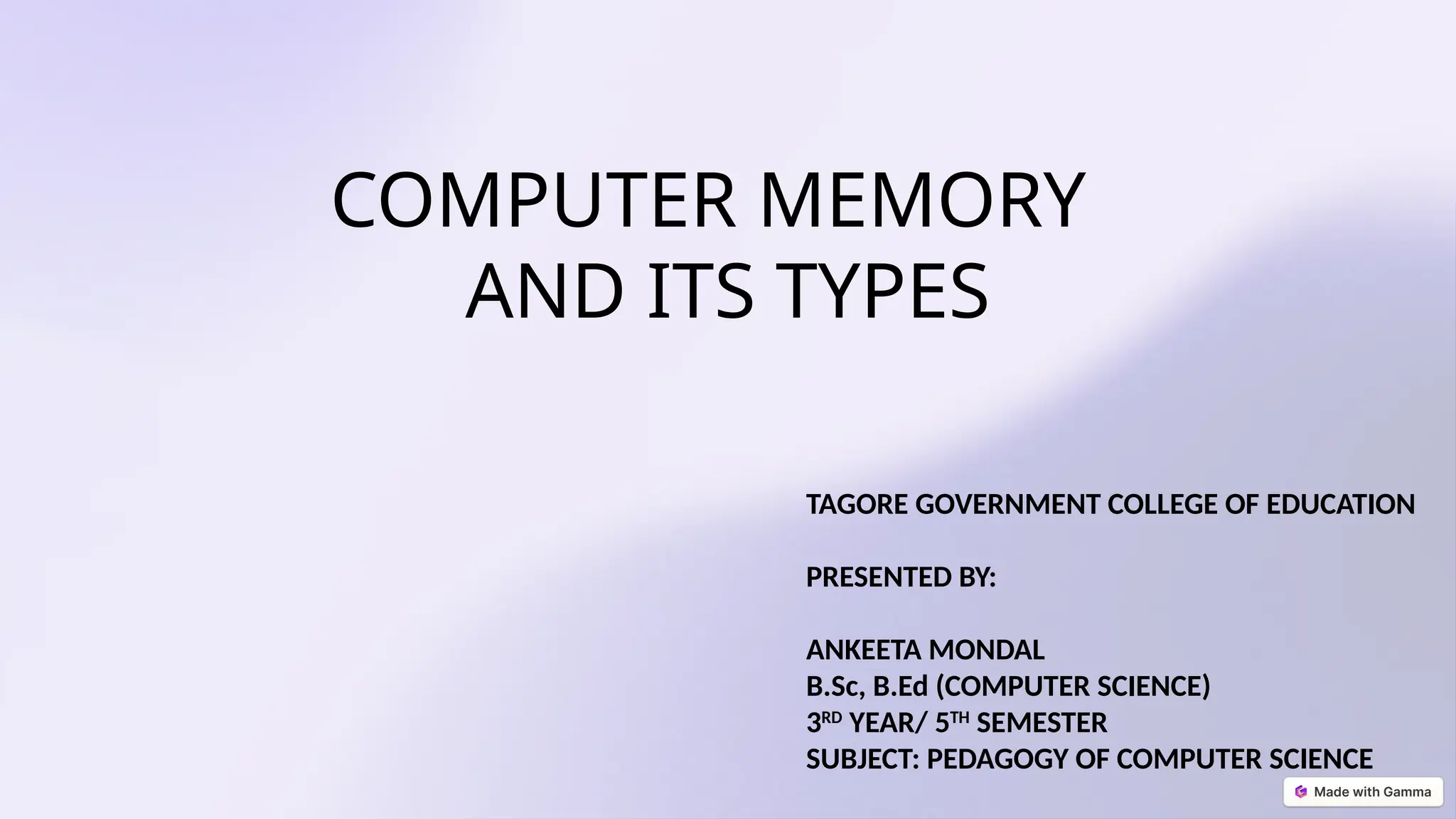 COMPUTER MEMORY. .pptx