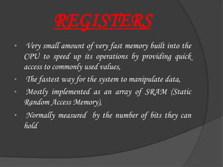 COMPUTER MEMORY | PPT