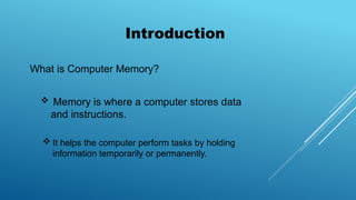 Computer Memory in Digital logic design.pptx