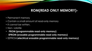 Computer memory in general | PPT | Free download