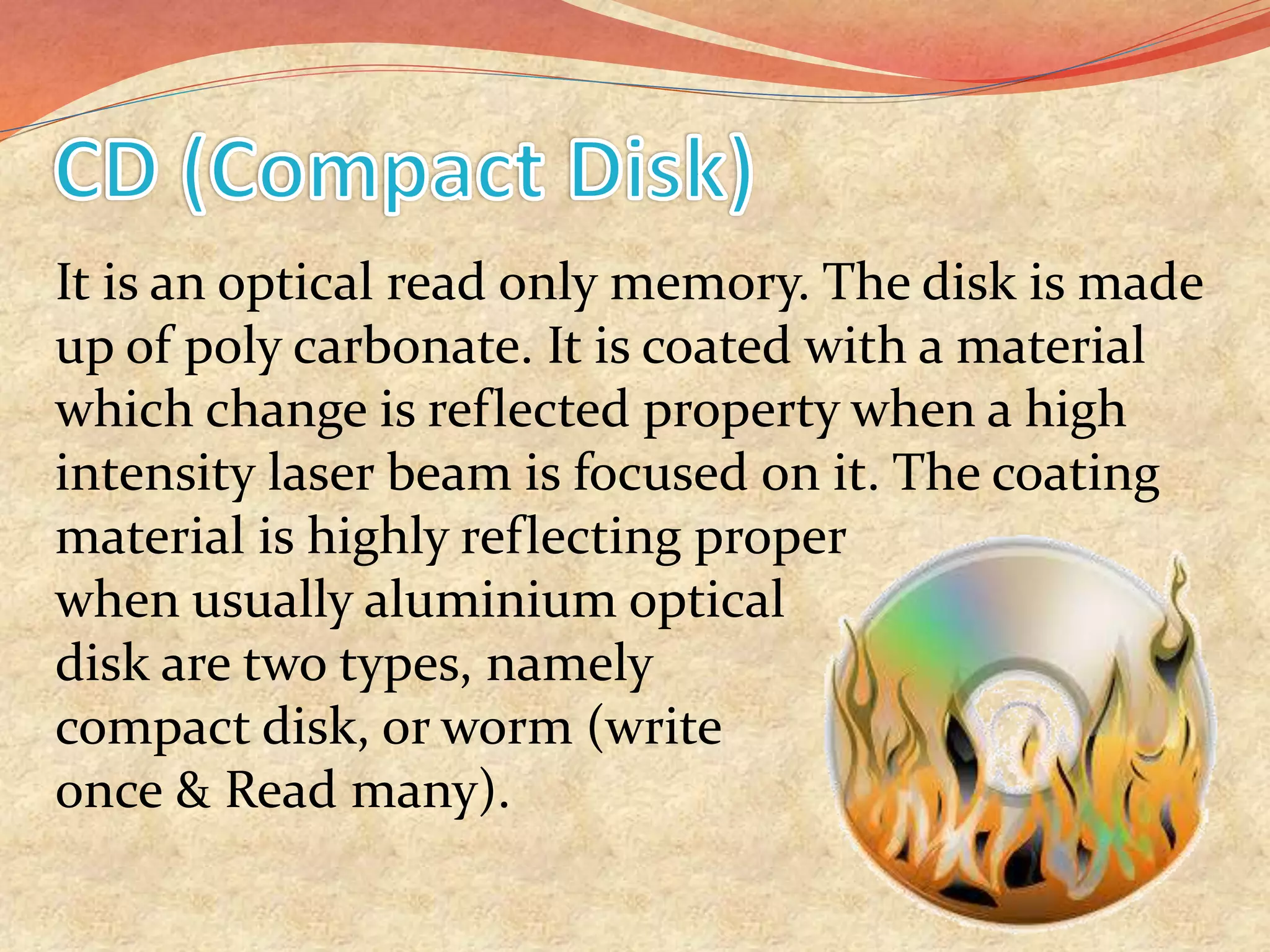 Computer memory presentation | PPTX