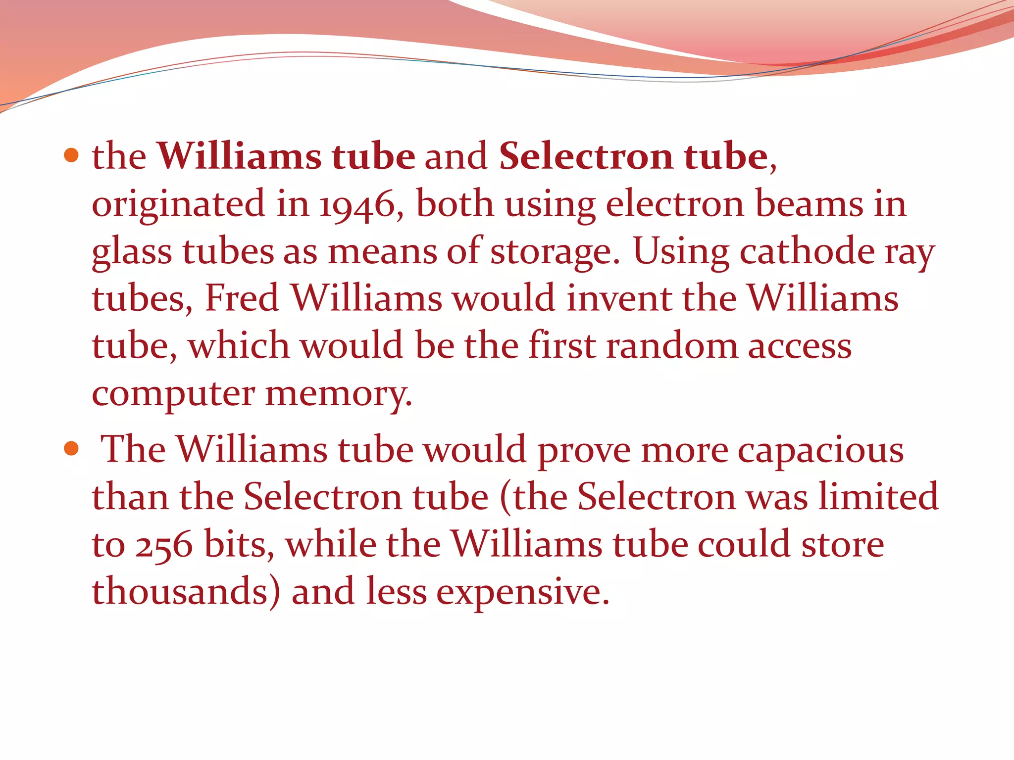 Computer memory presentation | PPTX