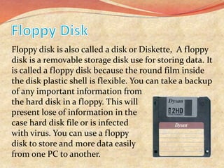 Computer memory presentation | PPTX