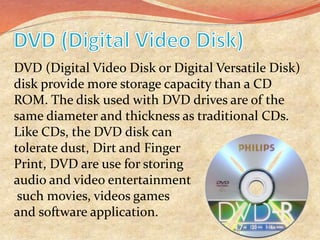 Computer memory presentation | PPTX