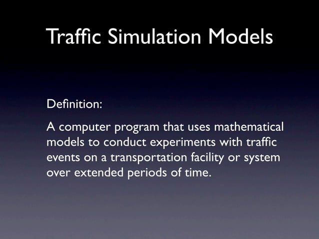 Computer modelling and simulations