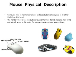 MOUSE HARDWARE PPT