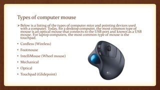 Computer mouse | PPT