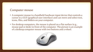 Computer mouse | PPT