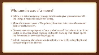 Computer mouse | PPT