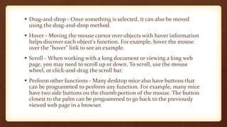 Computer mouse | PPT