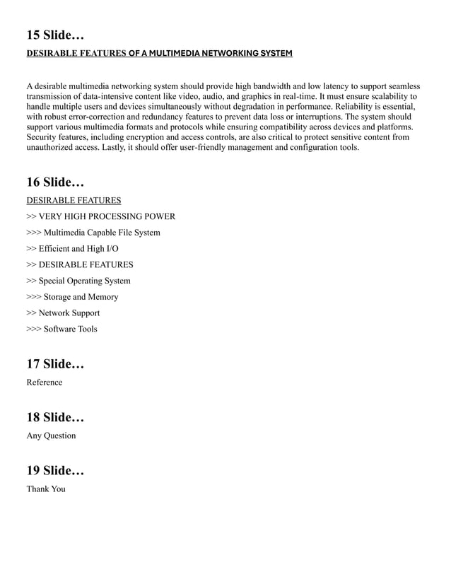 Multimedia Networking Script Green University of Bangladesh | PDF